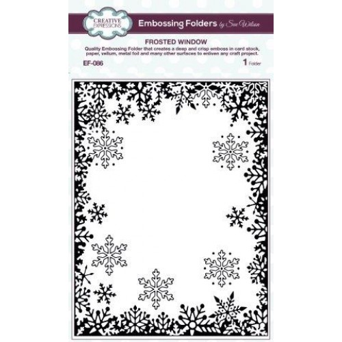 Frosted Window Embossing folder EF-086
